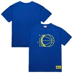 Mitchell & Ness Orlando Magic Hardwood Classics Neon Nights Premium T-shirt - Blue
