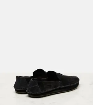 THE ROW Tyler Suede Loafers