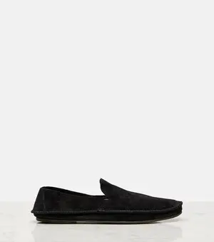 THE ROW Tyler Suede Loafers