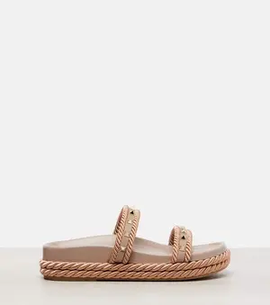 Valentino Garavani Rockstud Leather Slides