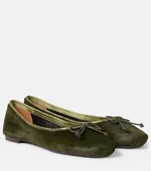 Women's Green Flats