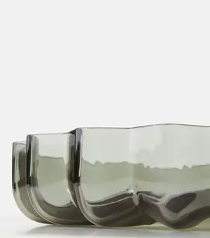 ZAHA HADID DESIGN Pulse Glass Platter