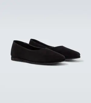 SAMAN AMEL City Suede Slip-on Shoes