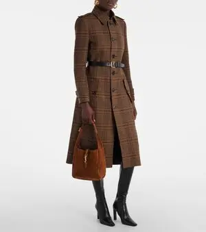 Saint Laurent Le 5 À 7 Supple Small Shoulder Bag - Brown
