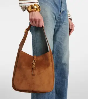 Saint Laurent Le 5 À 7 Supple Small Shoulder Bag - Brown