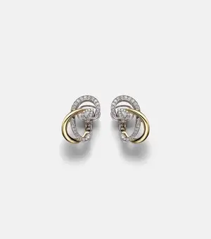 Yeprem En Strada 18kt Diamond Earrings - Gold