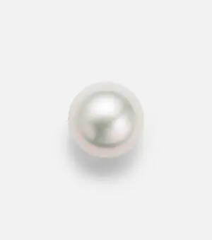 Sophie Bille Brahe 14kt Single Stud Earring With Freshwater Pearl - Gold