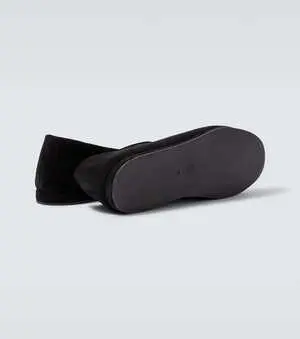 SAMAN AMEL City Suede Slip-on Shoes
