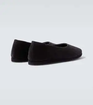 SAMAN AMEL City Suede Slip-on Shoes