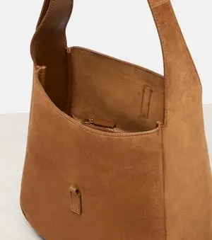 Saint Laurent Le 5 A 7 Supple Small Suede Shoulder Bag - Brown