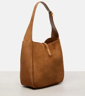Saint Laurent Le 5 A 7 Supple Small Suede Shoulder Bag - Brown