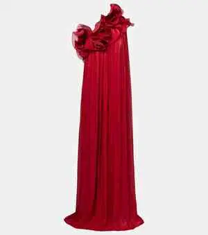 Costarellos Frill Evening Dresses