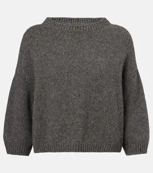 Khaite Sabina Cashmere Sweater - Grey