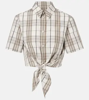Burberry Check Cotton Shirt