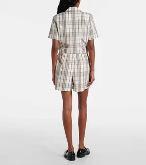 Burberry Check Cotton Shirt