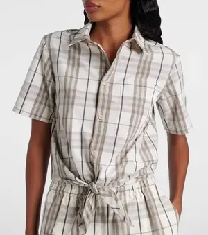 Burberry Check Cotton Shirt