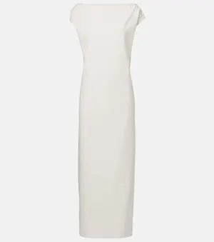 Khaite Ayame Open-back Cotton Maxi Dress