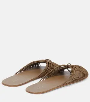 THE ROW Sara Slides - Brown