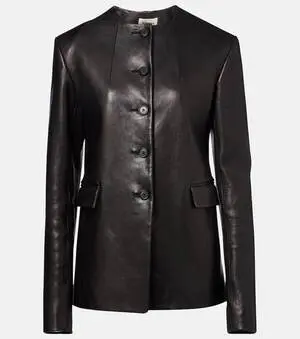 Khaite Jameson Leather Jacket