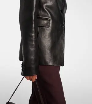 Khaite Jameson Leather Jacket