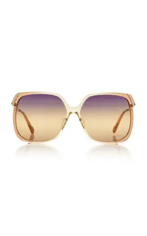 Chloé Aly Square-frame Sunglasses - Multi