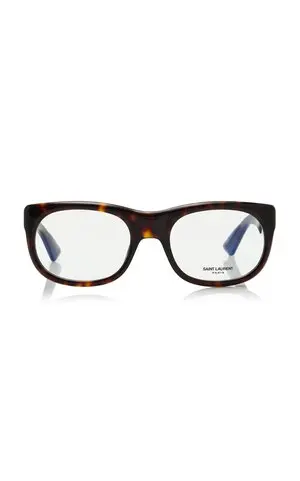 Saint Laurent Romy Tortoiseshell Glasses - Brown