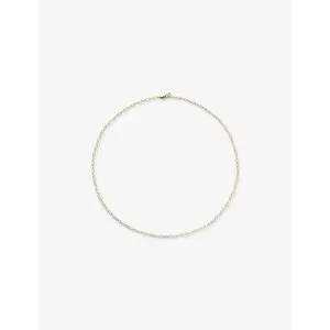 Monica Vinader Mini Paperclip Chain Necklace - Gold