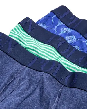 Polo Ralph Lauren Boxer Briefs, Pack Of 3