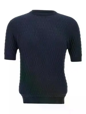 FILIPPO DE LAURENTIIS Cotton Crepe T-shirt