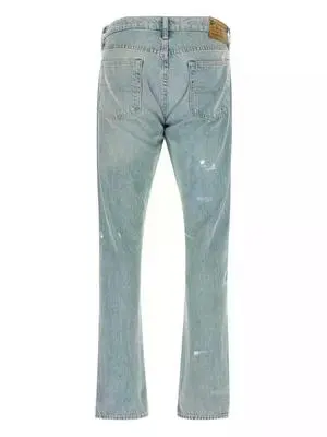 Polo Ralph Lauren Paint-splattered Straight Jeans - Blue