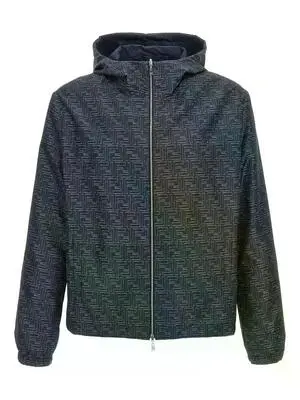Fendi Patterned Hooded Jacket
