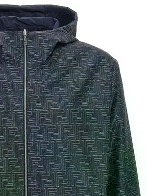Fendi Patterned Hooded Jacket