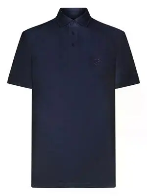 Giorgio Armani Cotton Polo Shirt - Blue