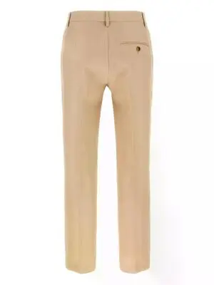Alberto Biani Pressed-crease Trousers - Neutrals