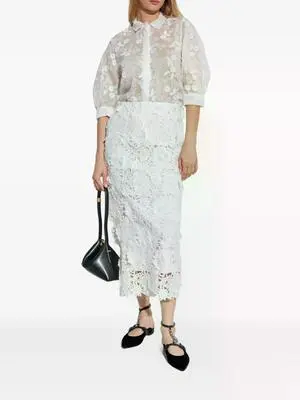 Munthe Floral-embroidered Shirt