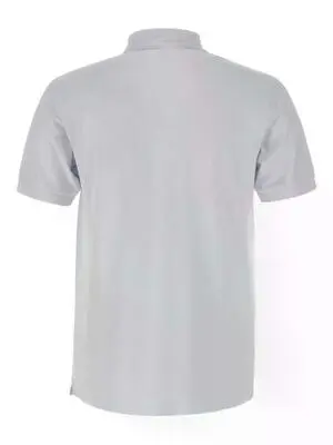 SUN 68 Piqué Polo Shirt - White