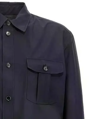 Brioni Vagabond Button-up Overshirt
