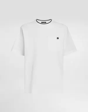 Dolce & Gabbana Cotton Piqué T-shirt - White