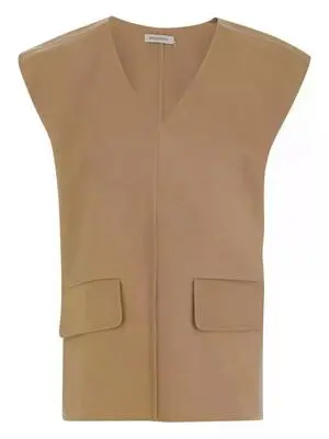 BY MALENE BIRGER Cilia Vest - Brown