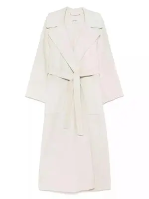 Max Mara Virgin Wool Coat - Neutrals