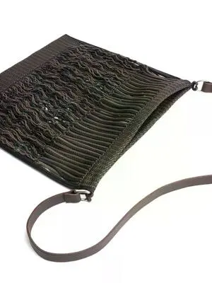 LEMAIRE X Filt Large Net Messenger Bag - Brown