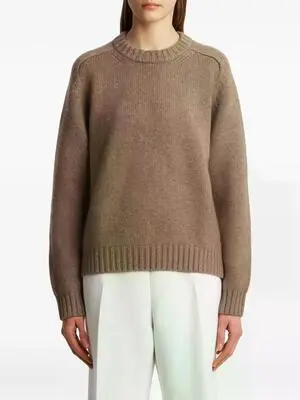 Khaite Mae Long-sleeve Sweater - Neutrals