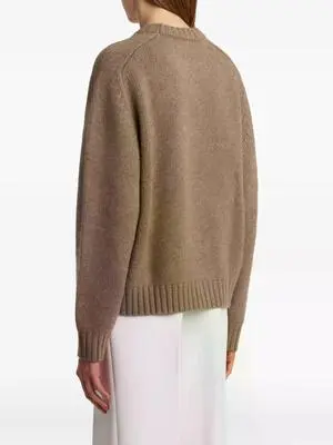 Khaite Mae Long-sleeve Sweater - Neutrals
