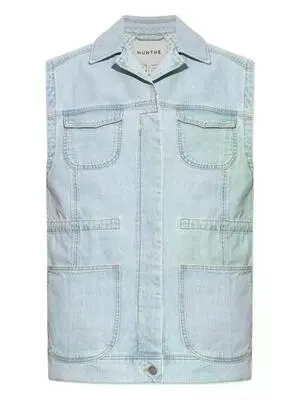 Munthe Denim Sleeveless Vest