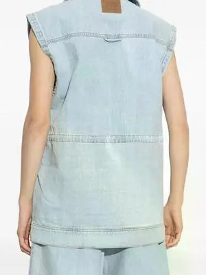 Munthe Denim Sleeveless Vest