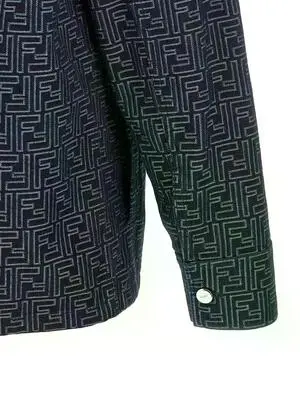 Fendi Monogram-pattern Shirt Jacket