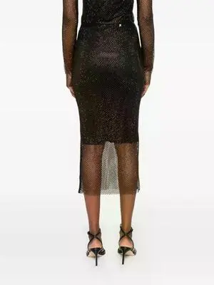 Sportmax Crystal-embellished Midi Skirt