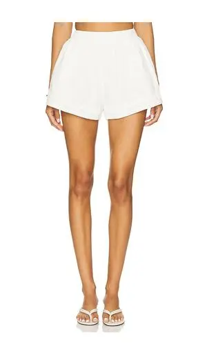 SNDYS. Ines Short With Floral Embroidery