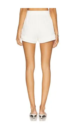 SNDYS. Ines Short With Floral Embroidery