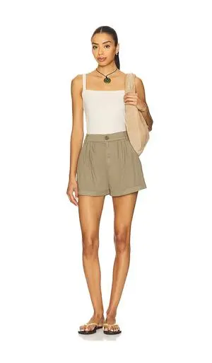 Rag & Bone Slub Square Neck Tank Top